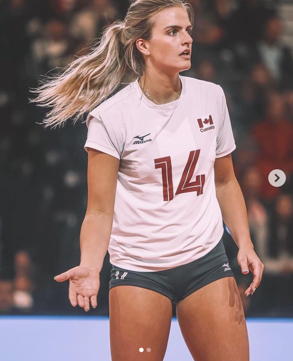 カナダ女子バレー14番が美人！ヒラリー・ジョンソンのwikiプロフをチェック！【2024代表選手】 | LAR＆GO!